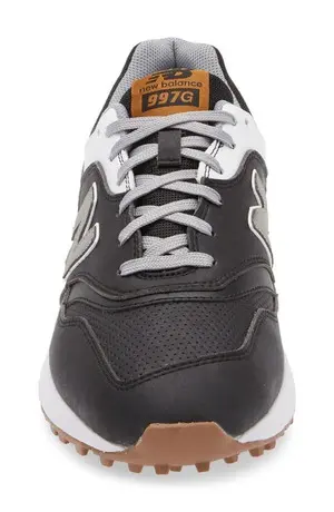 NEW BALANCE 997 Sl Waterproof Spikeless Golf Shoe - Black / White