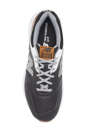 NEW BALANCE 997 Sl Waterproof Spikeless Golf Shoe - Black / White