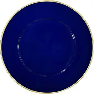 ANNA WEATHERLEY Anna's Charger Plate - Cobalt