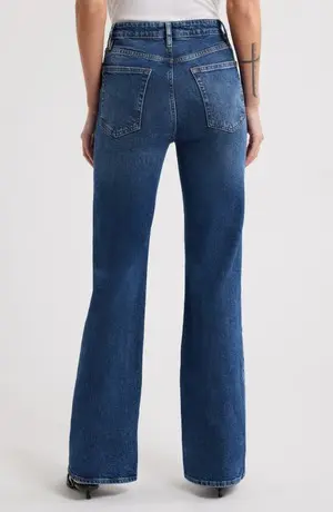 FRAME The Arrow High-waist Bootcut Jeans