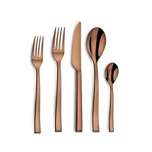 COUZON Side Pvd 5 Piece Place Setting - Copper