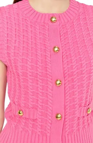 English Factory Cable Knit Vest