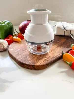 KUCHENPROFI Push Fruit And Vegetable Multi Chopper