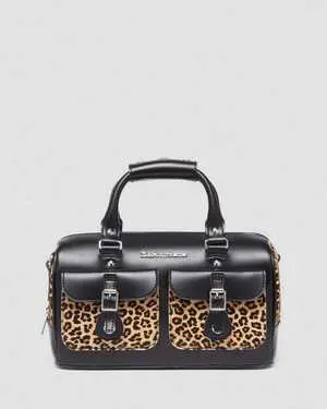 Dr. Martens Print Hair-on Top Handle Bag - Leopard