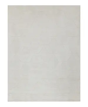 EXQUISITE RUGS Brunello Modern 6735 Area Rug, 8' X 10 - White