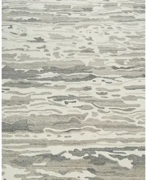 EXQUISITE RUGS Cortero 7156 Area Rug, 6' X 9 - Grey/ivory