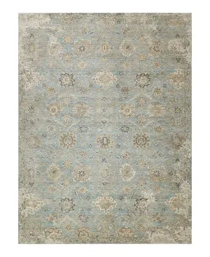 EXQUISITE RUGS Artisan 7228 Area Rug, 4' X 6 - Light/blue