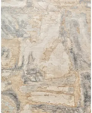 EXQUISITE RUGS Infinity 7233 Area Rug, 6' X 9 - Grey/silver