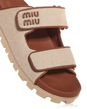 Miu Miu Slide Sandals