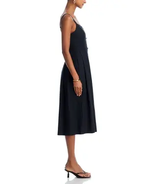 L'Agence Esmeralda Midi Dress