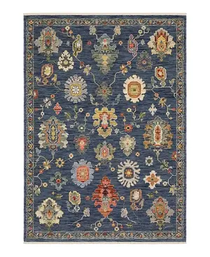 ORIENTAL WEAVERS Lucca 2863b Area Rug, 5'3 X 7'6 - Blue