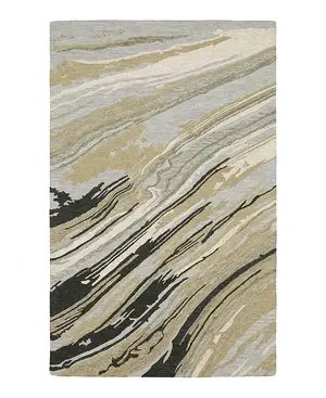 ORIENTAL WEAVERS Kipton Kip05 Area Rug, 5' X 8 - Grey