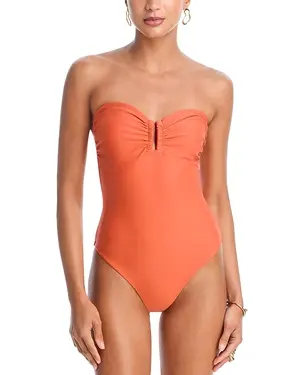 Kobi Halperin Becca One Piece Swimsuit - Brandy