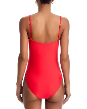 Kobi Halperin Becca One Piece Swimsuit - Poppy