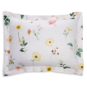 SCHLOSSBERG Zinnia Blanc Sham, King - White