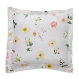 SCHLOSSBERG Zinnia Blanc Sham, Euro - White