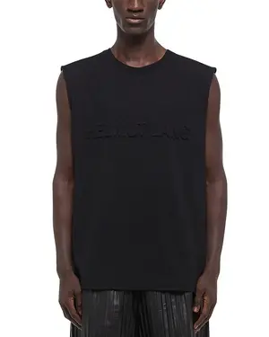 Helmut Lang Embossed Tank - Black