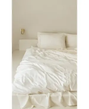 ETTITUDE Cleanbamboo Hemp Linen+ Sheet Set