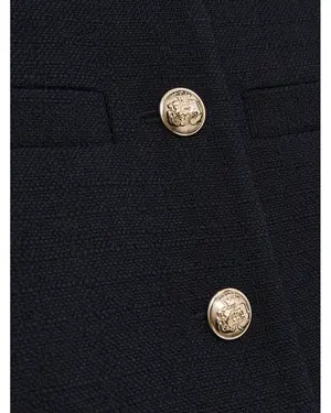 REISS Nola Cropped Wool Jacket