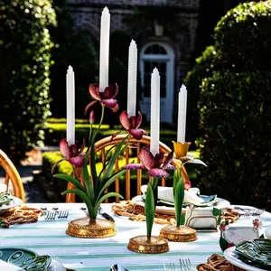 JULISKA Meadow Walk Iris 9 Candlestick - Pink Multi