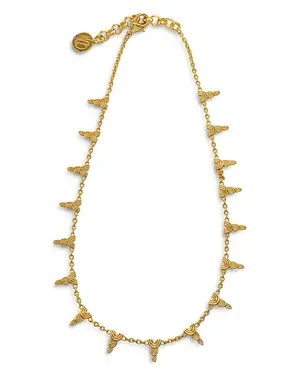 CAPUCINE DE WULF Cleopatra Ra Sunray Collar Necklace - Gold