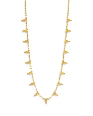 CAPUCINE DE WULF Cleopatra Ra Sunray Collar Necklace