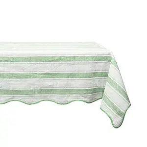 JULISKA Cabana Stripe 60 X 120 Tablecloth - Seagrass
