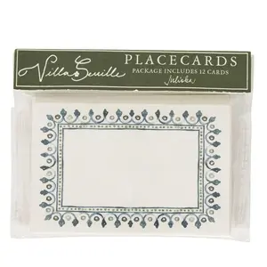 JULISKA Villa Seville Place Cards, Set Of 12