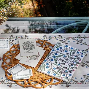 JULISKA Villa Seville Embroidered Paper Journal, 7 X 10