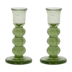 JULISKA Provence 5 Candlestick, Set Of 2 - Basil