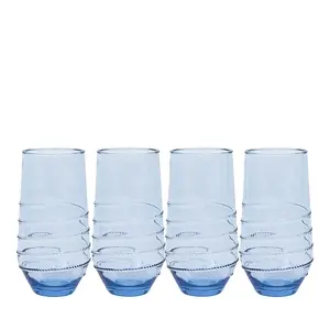 JULISKA Amalia Acrylic Large Tumbler, Set Of 4 - Blue