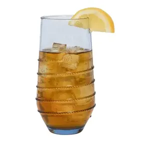 JULISKA Amalia Acrylic Large Tumbler, Set Of 4 - Blue