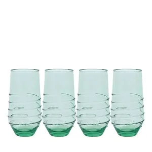 JULISKA Amalia Acrylic Large Tumbler, Set Of 4 - Green