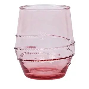 JULISKA S Amalia Acrylic Small Tumbler, Set Of 4 - Blush
