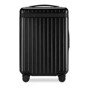 CARL FRIEDRIK The Carry-on Zip Spinner Suitcase - Black/black