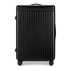 CARL FRIEDRIK The Large Check In Zip Spinner Suitcase - Black/black