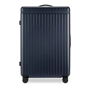 CARL FRIEDRIK The Large Check In Zip Spinner Suitcase - Navy/navy