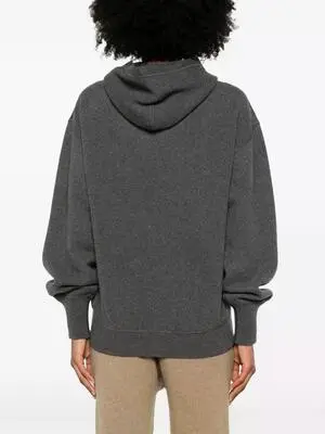 JIL SANDER Cashmere Hoodie - Grey