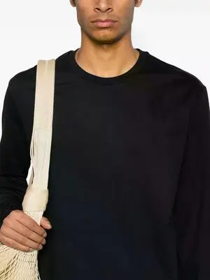 JIL SANDER Logo-plaque T-shirt - Blue