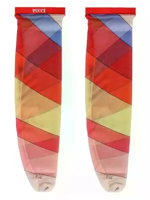 Emilio Pucci Printed Socks