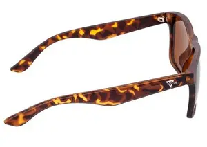 SIXTY ONE Solaro Polarized Wayfarer Sunglasses - Tortoise/brown