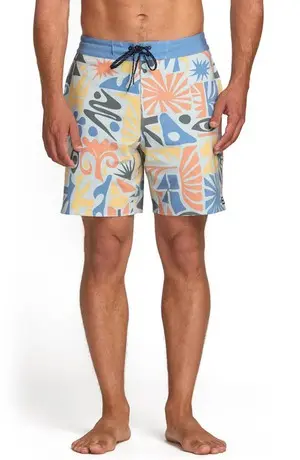 BILLABONG Good Times Lo Tide Board Shorts - Mulch