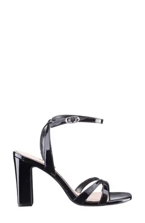 Nina Hilda Ankle Strap Sandal - Black