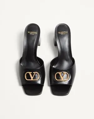 Valentino Garavani Vlogo Signature Slide Sandal