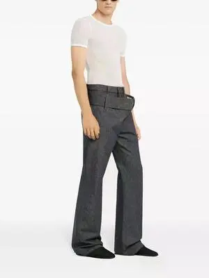 COURREGES Mesh T-shirt - White