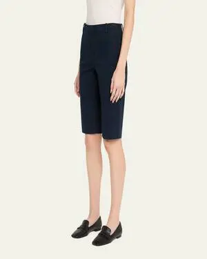 Vince Mid-rise Chino Shorts - Desert