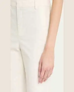 Vince Mid-rise Chino Shorts - Desert