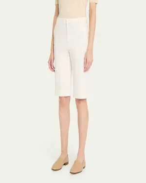 Vince Mid-rise Chino Shorts - Desert