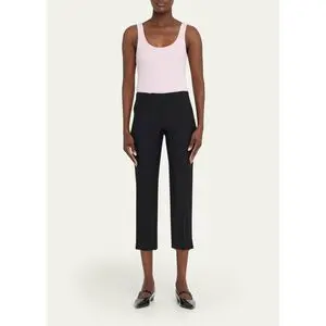 L'Agence Nica Ribbed Knit Bodysuit - Black