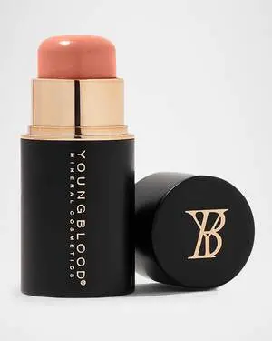 YOUNGBLOOD MINERAL COSMETICS Vividluxe Mini Creme Blush Stick, 0.08 Oz. Bellini